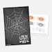 Halloween Party Game Template Pin the Spider on the Web Halloween Games ...