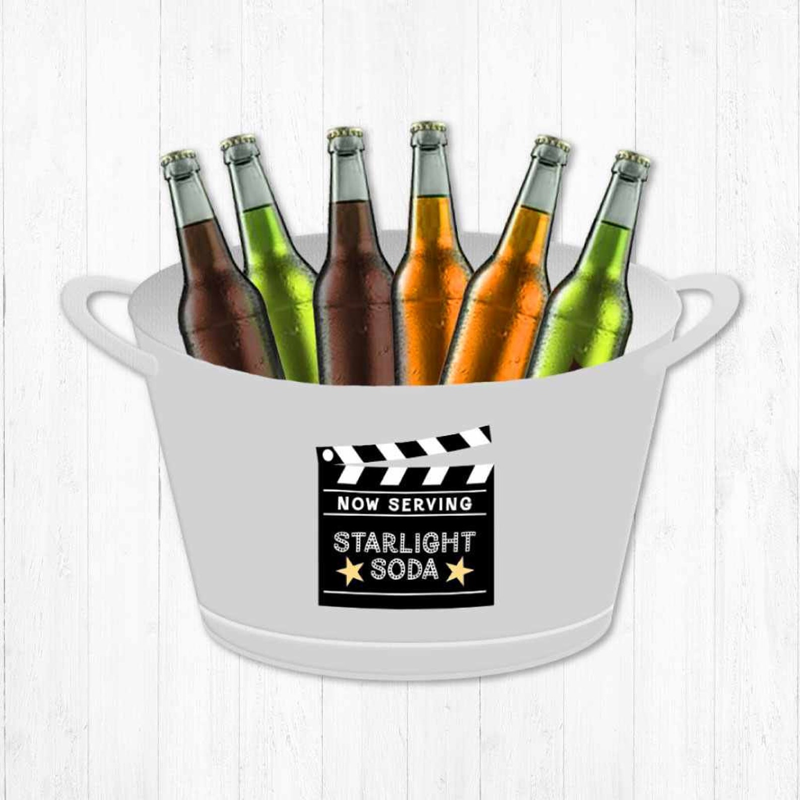 Movie Night Clapper Label Template - Movie Night Ideas, Movie Birthday ...