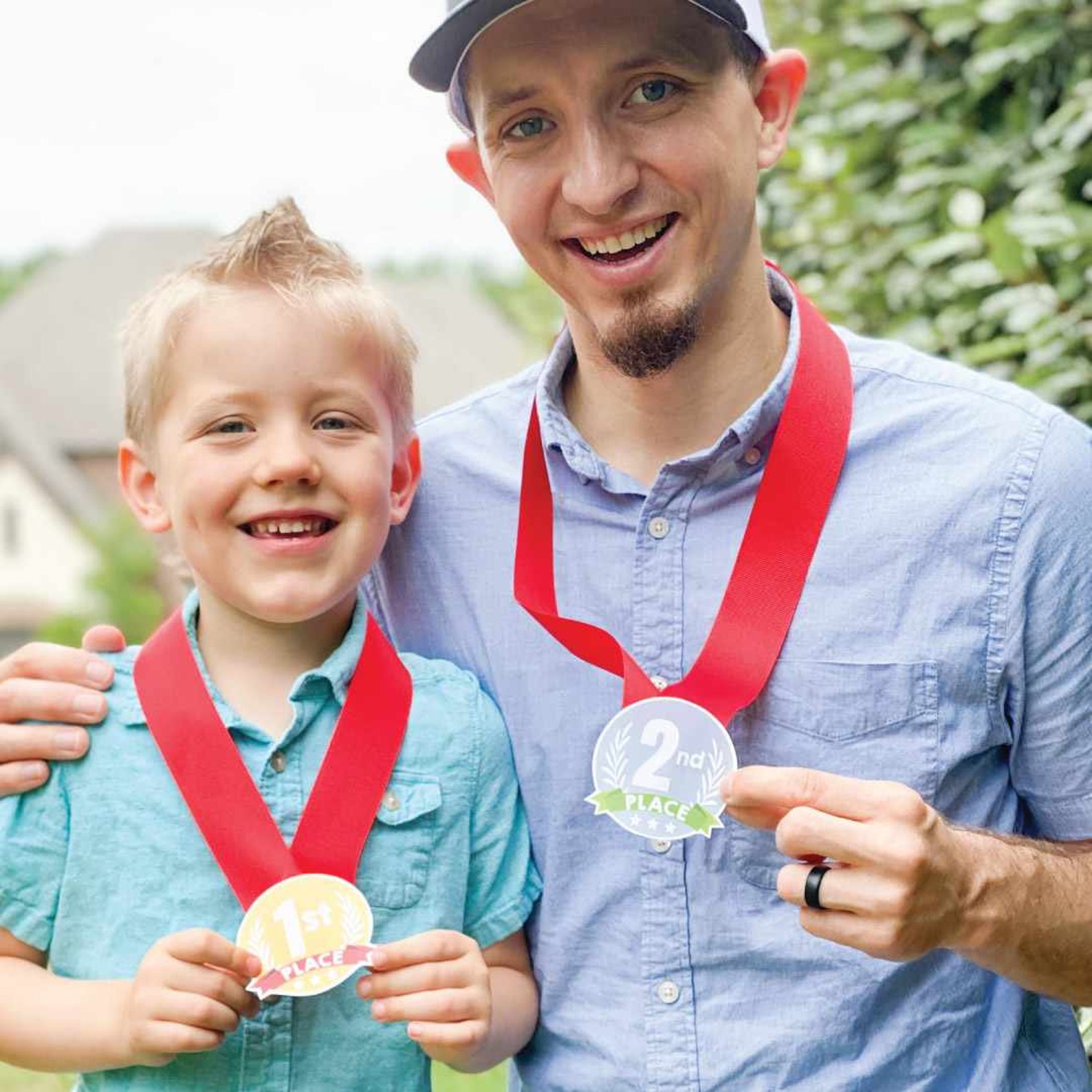 Printable Olympic Medal Templates Gold Silver Bronze - Etsy