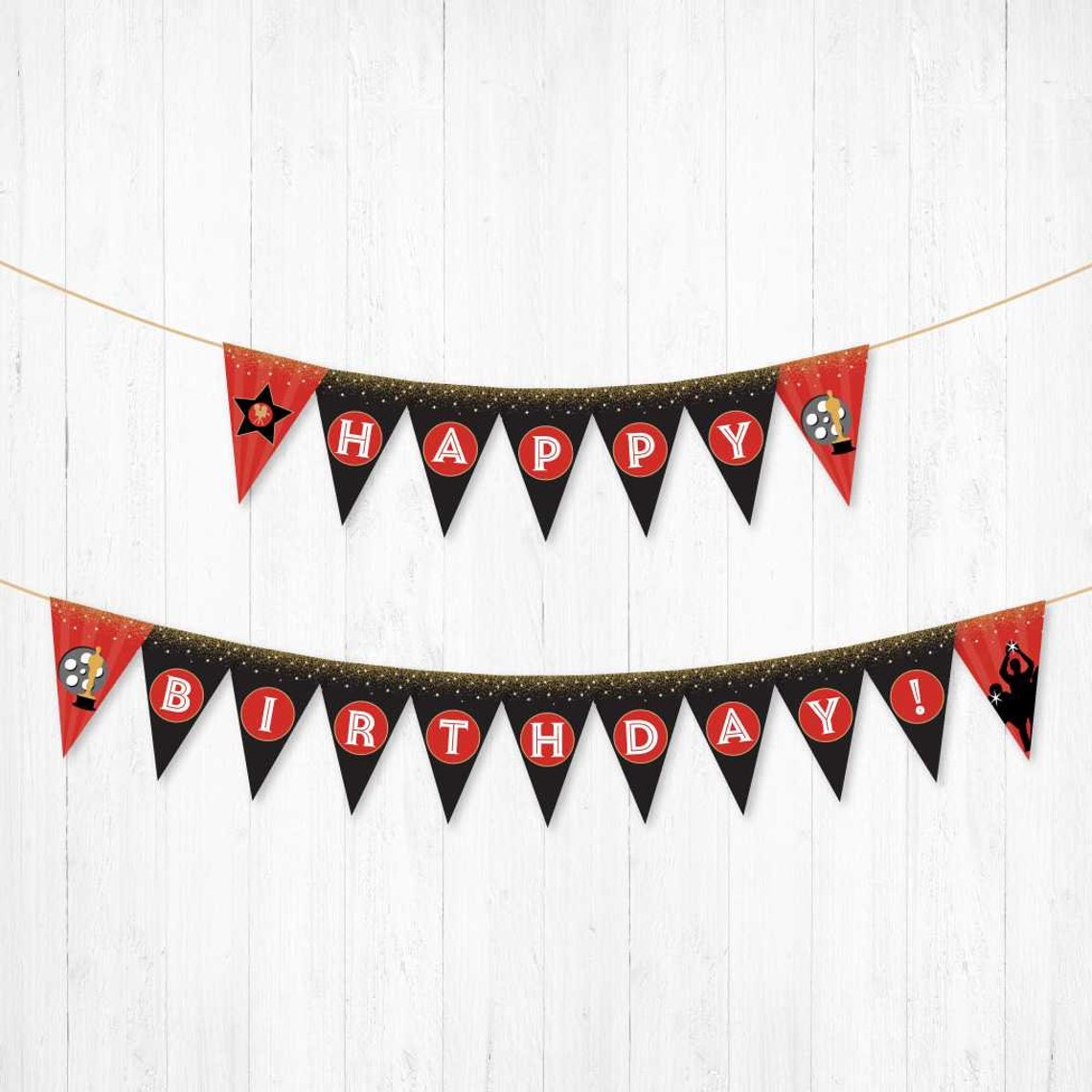 VIP Kids Party Banner Template Printable Banner Template - Etsy