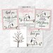 Owl Girl Baby Shower Signs Set Template Baby Shower Sign - Etsy