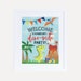 Dinosaur Kids Party Welcome Sign Template Birthday Welcome - Etsy