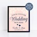 Printable Wedding Reception Signs Sign for Wedding Reception - Etsy