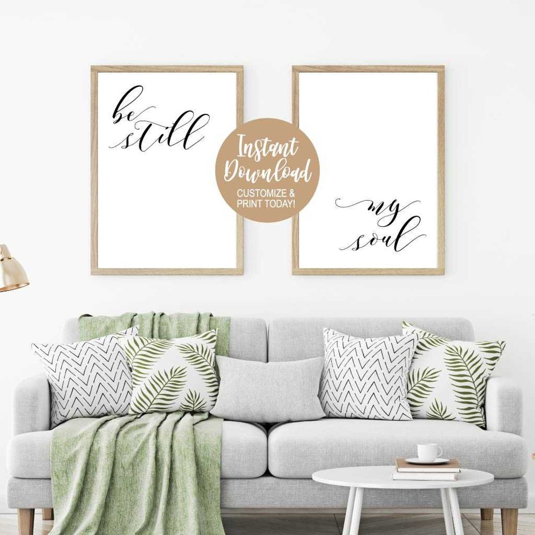 Bible Verse Wall Art Printable, Bible Verse Print, Bible Verse Sign ...