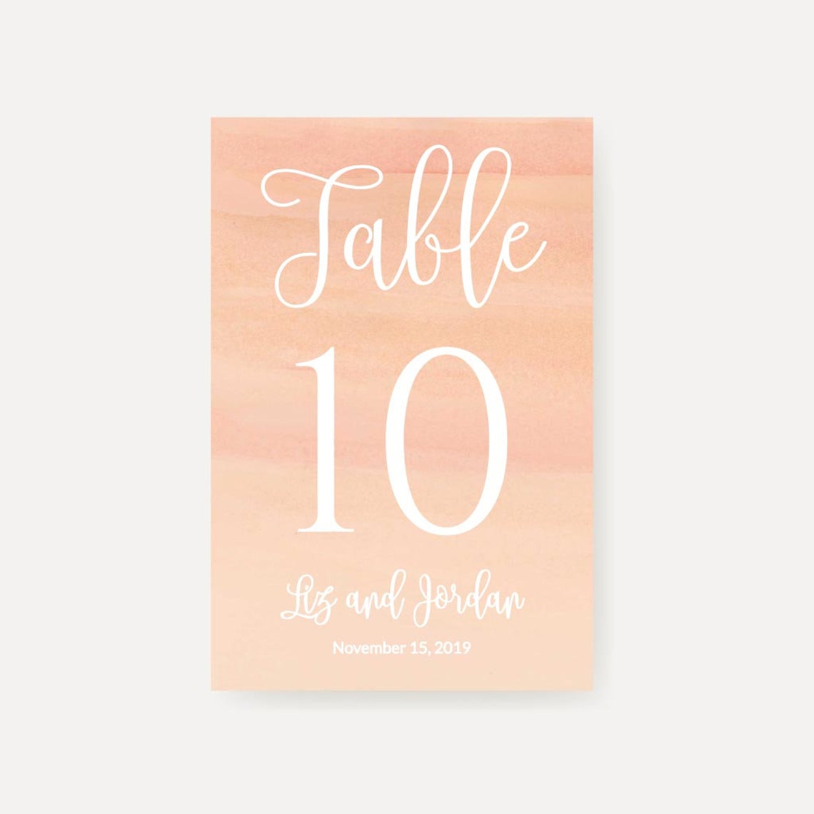 Printable Table Numbers for Wedding Reception, Editable Table Numbers ...