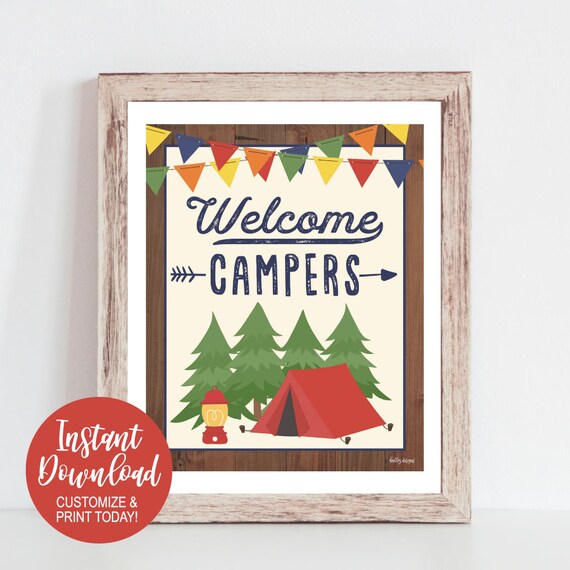 Editable Welcome Welcome Sign Poster Welcome Decor Welcome | Etsy