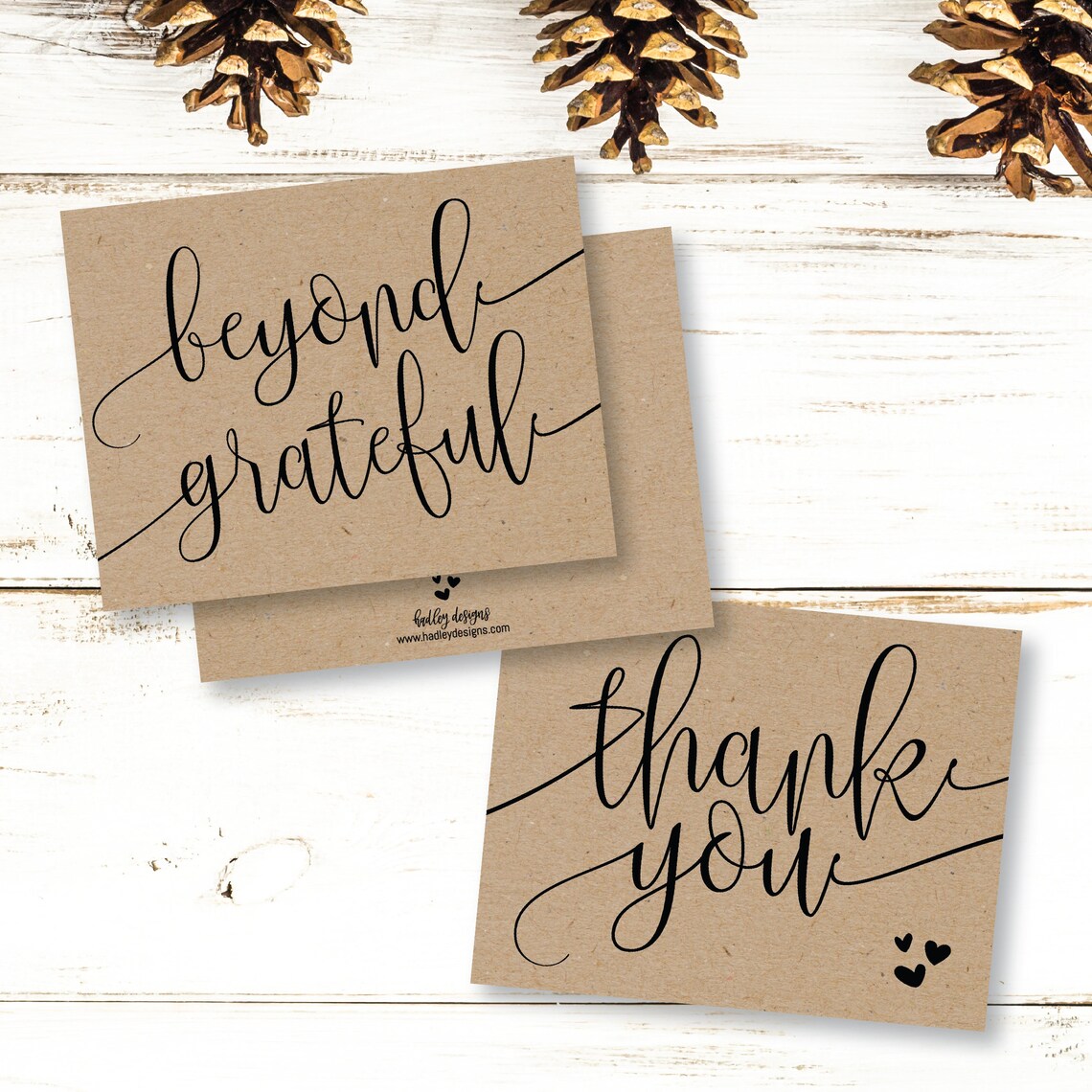 Thank You Printable DIY Thank You Card for Wedding Thank You - Etsy