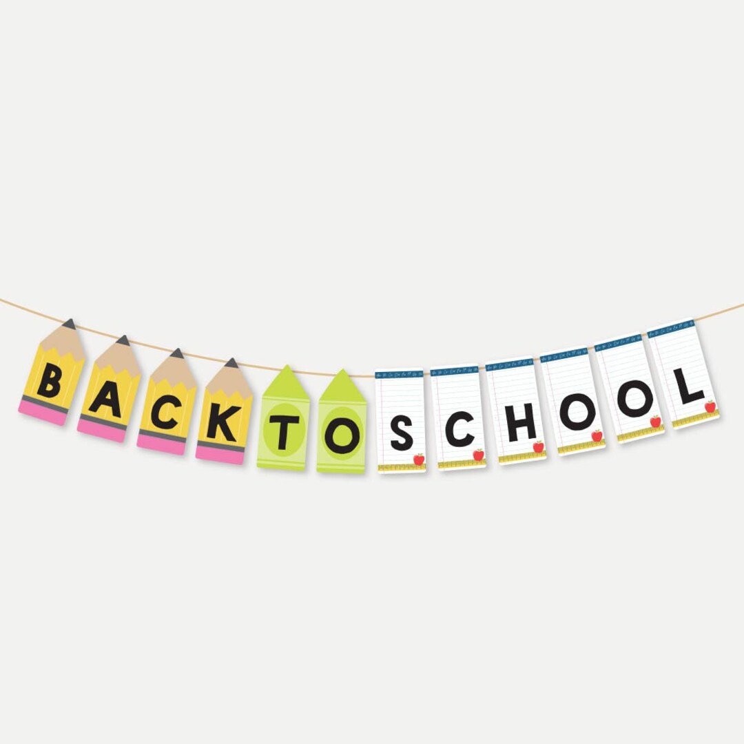Back to School Banner Template Teacher Name Banner Teacher - Etsy
