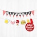 Backyard BBQ Banner Template, Printable Welcome Garland, Cookout Banner ...
