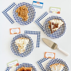 Editable Fill in Pie Tent Cards, Printable Pie Competition Food Label ...