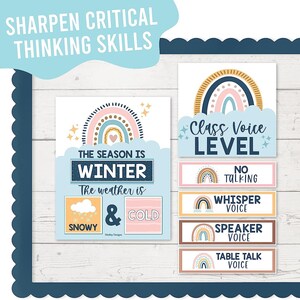 Boho Calendar for Classroom Elementary Classroom Must Haves - Classroom ...