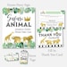 Birthday Party Set Wild One Safari Party Pack Wild One - Etsy