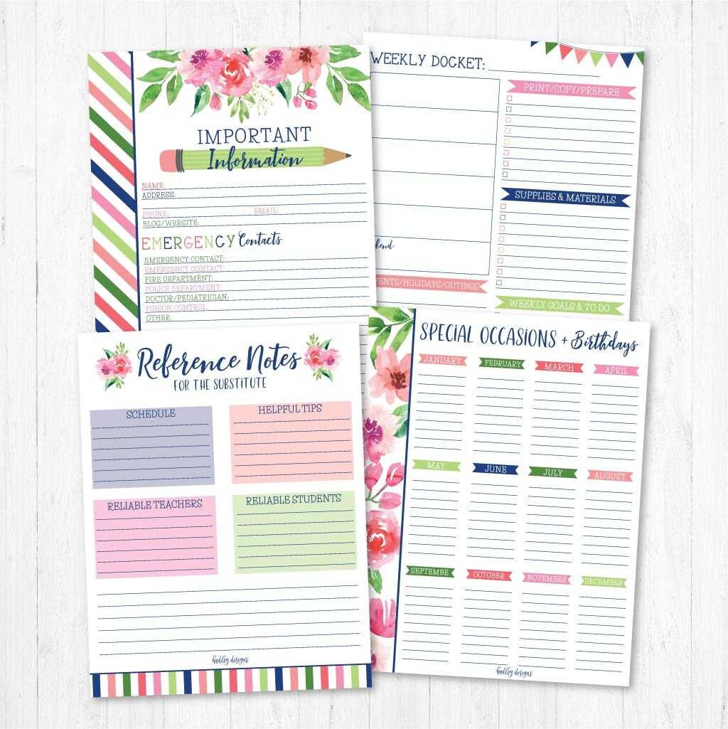 Editable Teacher Planner Homeschool Checklist Student | Etsy