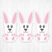 Easter Bunny Treat Cup Template - Easter Cups, Bunny Cups, Rabbit Cups ...
