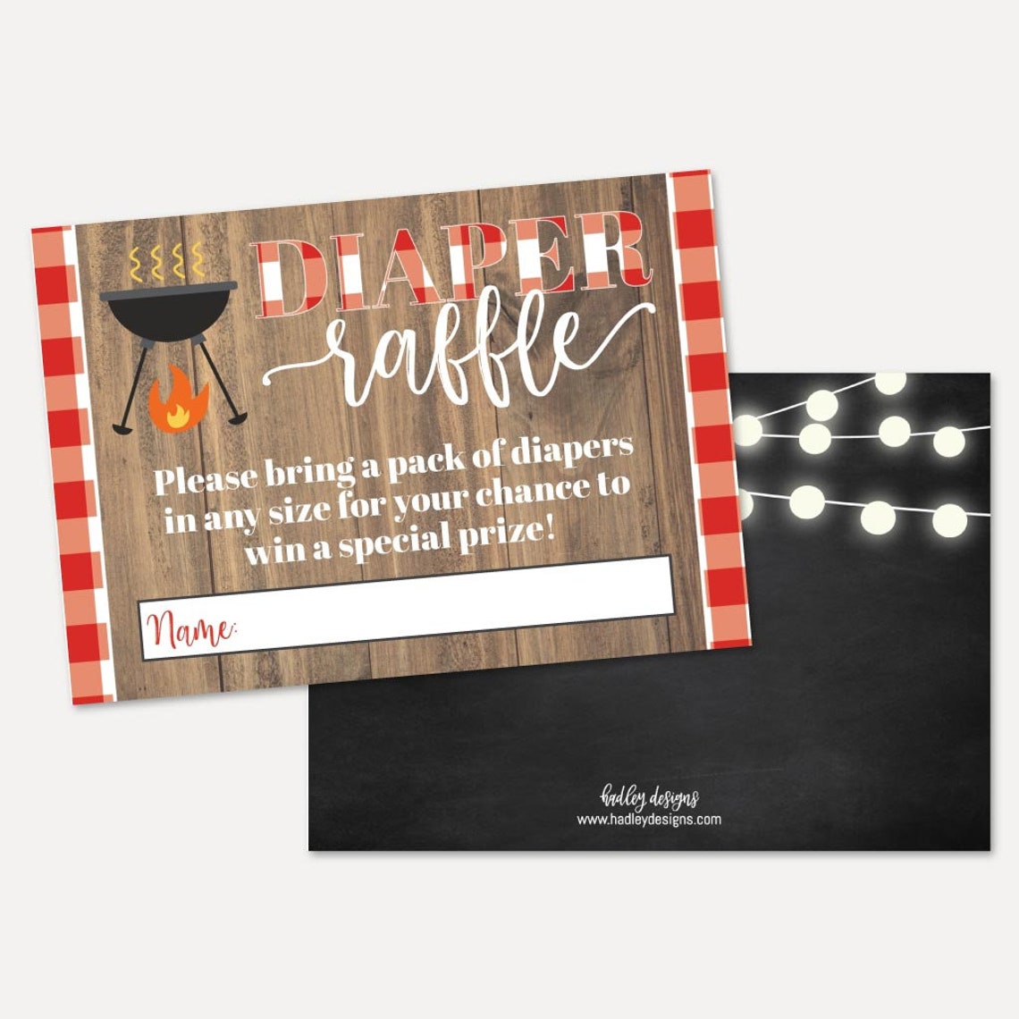 Editable Diaper Raffle Cards Diaper Raffle Download Diaper - Etsy