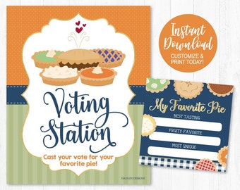 Pie Bake off Score Cards - Etsy