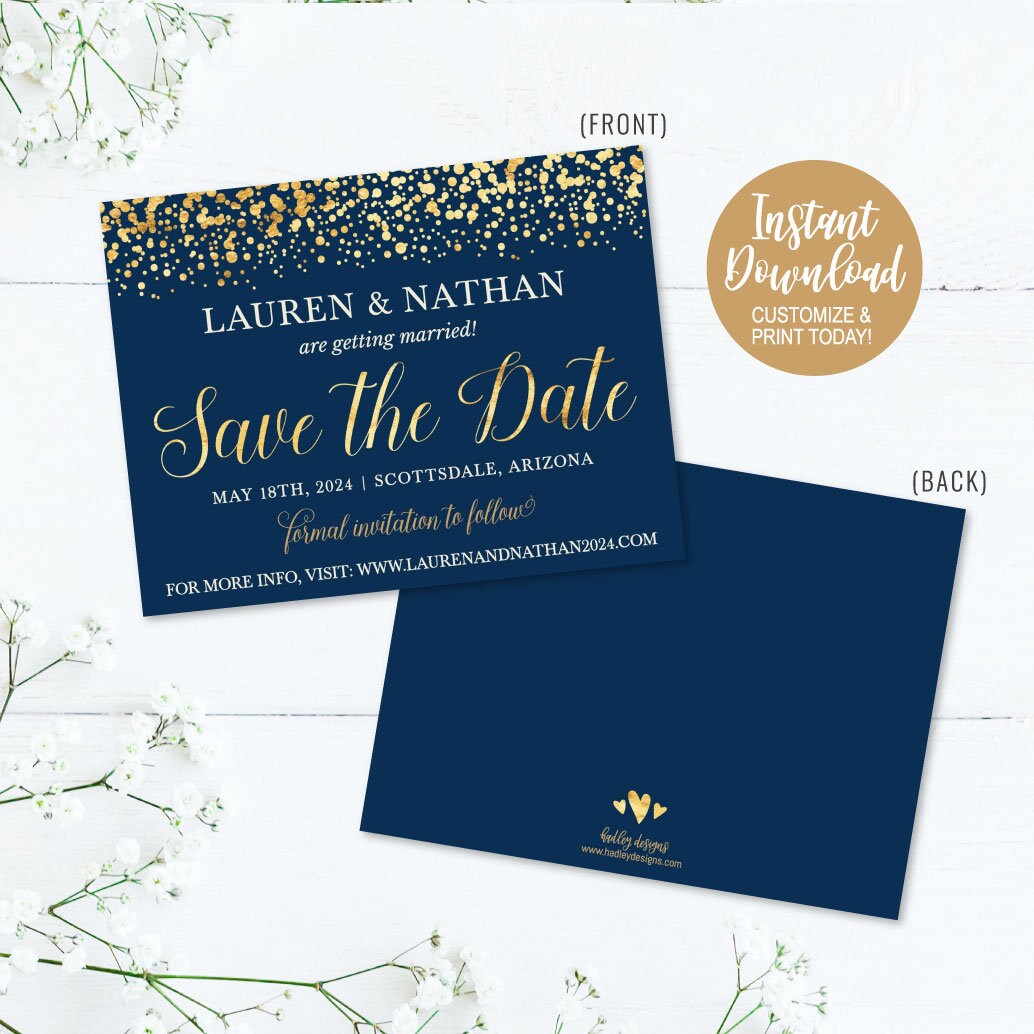 Best Wedding Save the Dates Wedding Save the Date Ecard Save - Etsy