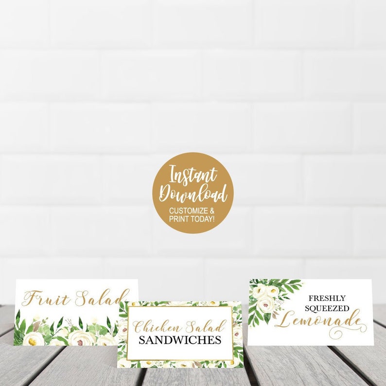 Editable Instant Download Food Label Printable Food Label - Etsy