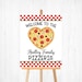Pizza Party Sign Set Templates Pizza Favor Sign Personalized, Pizza ...