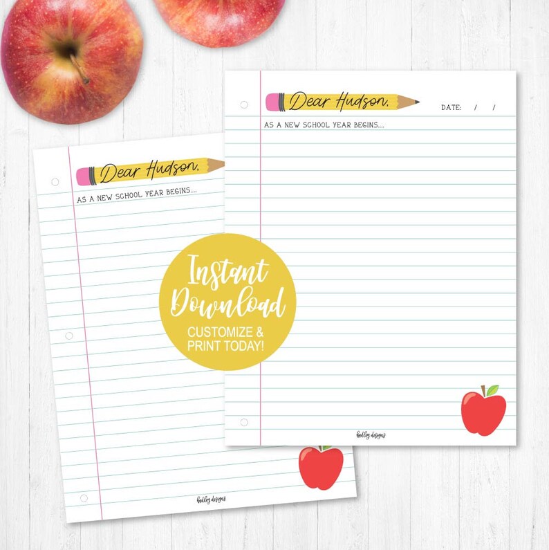 Letter to Child Parent Letter Classroom Letters Parent | Etsy