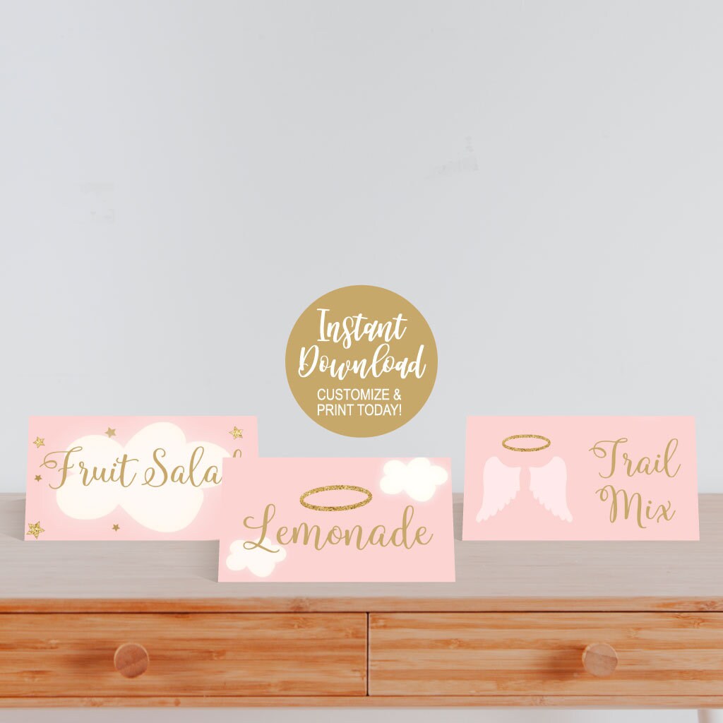 Editable Food Labels Food Labels Printable Printable Buffet - Etsy Canada