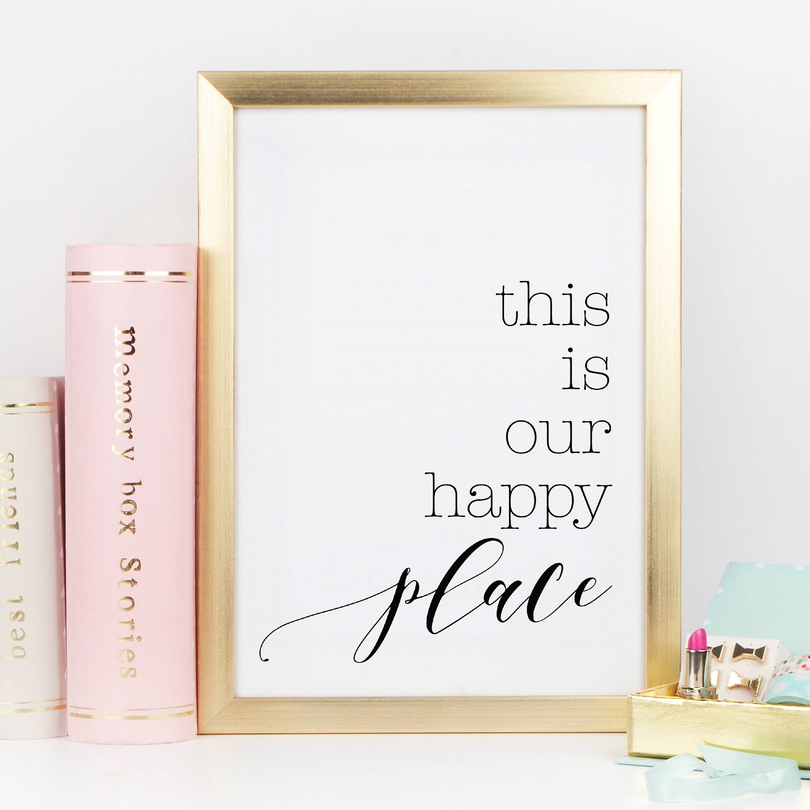 This is Our Happy Place Wall Art Wall Prints for Bedroom | Etsy