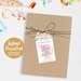 Printable Tags Thank You, Tea Party Favor, Tea Party Favor Bag ...