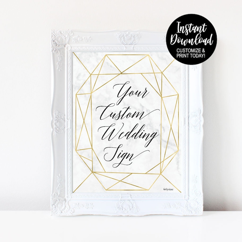 Editable Custom Sign Printable Custom Signs Create Your Own - Etsy