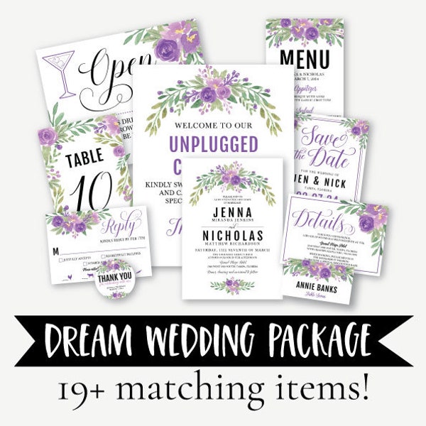 Wedding Packages - Etsy