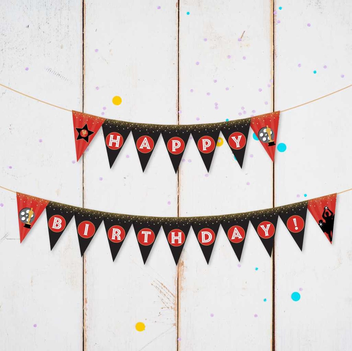 VIP Kids Party Banner Template Printable Banner Template - Etsy