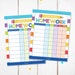 Homework Chart, Homeschool Chart, Assignment Tracker, Chart Reading ...
