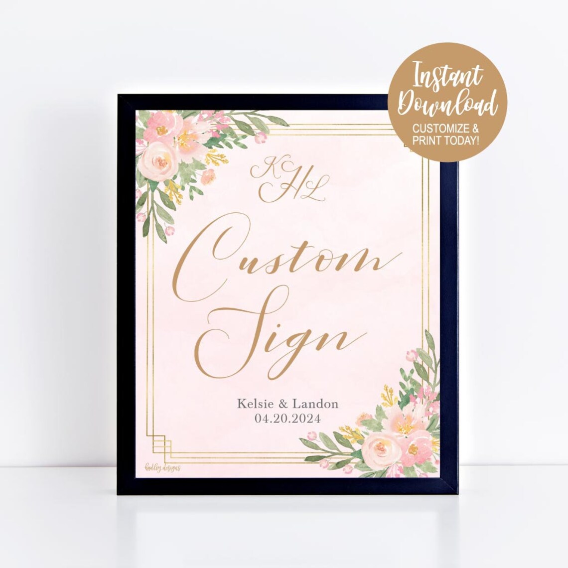Editable Custom Sign Printable Custom Signs Create Your Own - Etsy