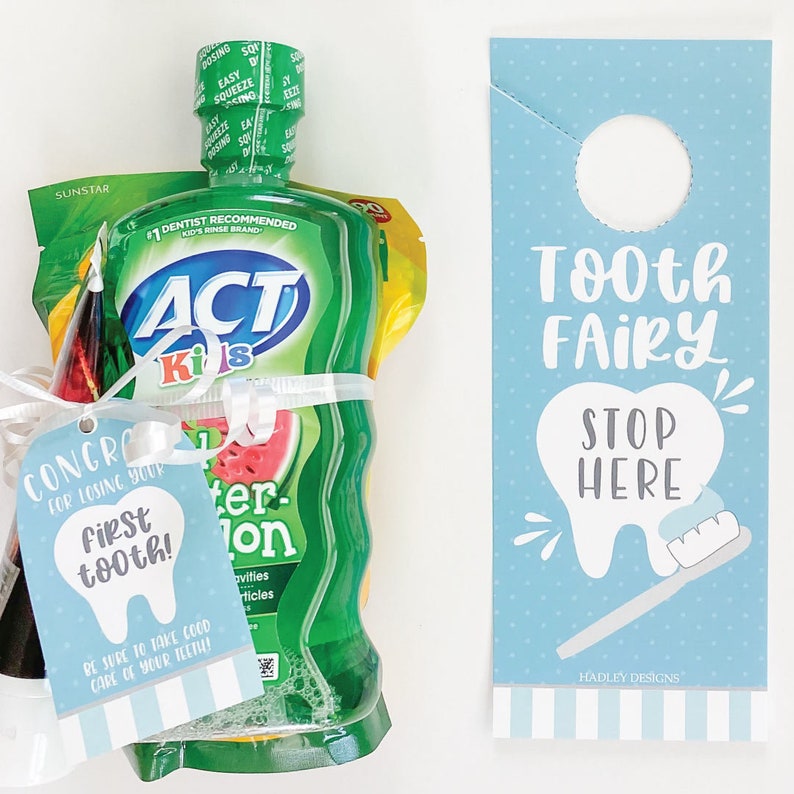 Tooth Fairy Kit Printable Lost Tooth Set Template Includes - Etsy