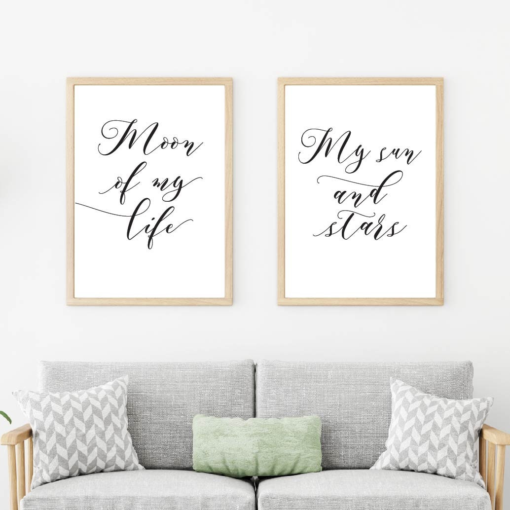 Calligraphy Wall Decor Digital Printable Art Minimalist Art | Etsy