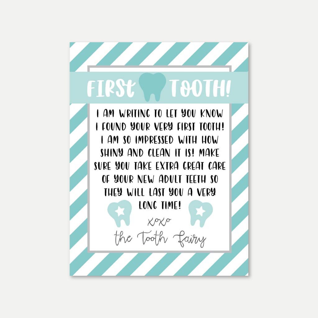 Tooth Fairy Letter Template For Boy Yivamet