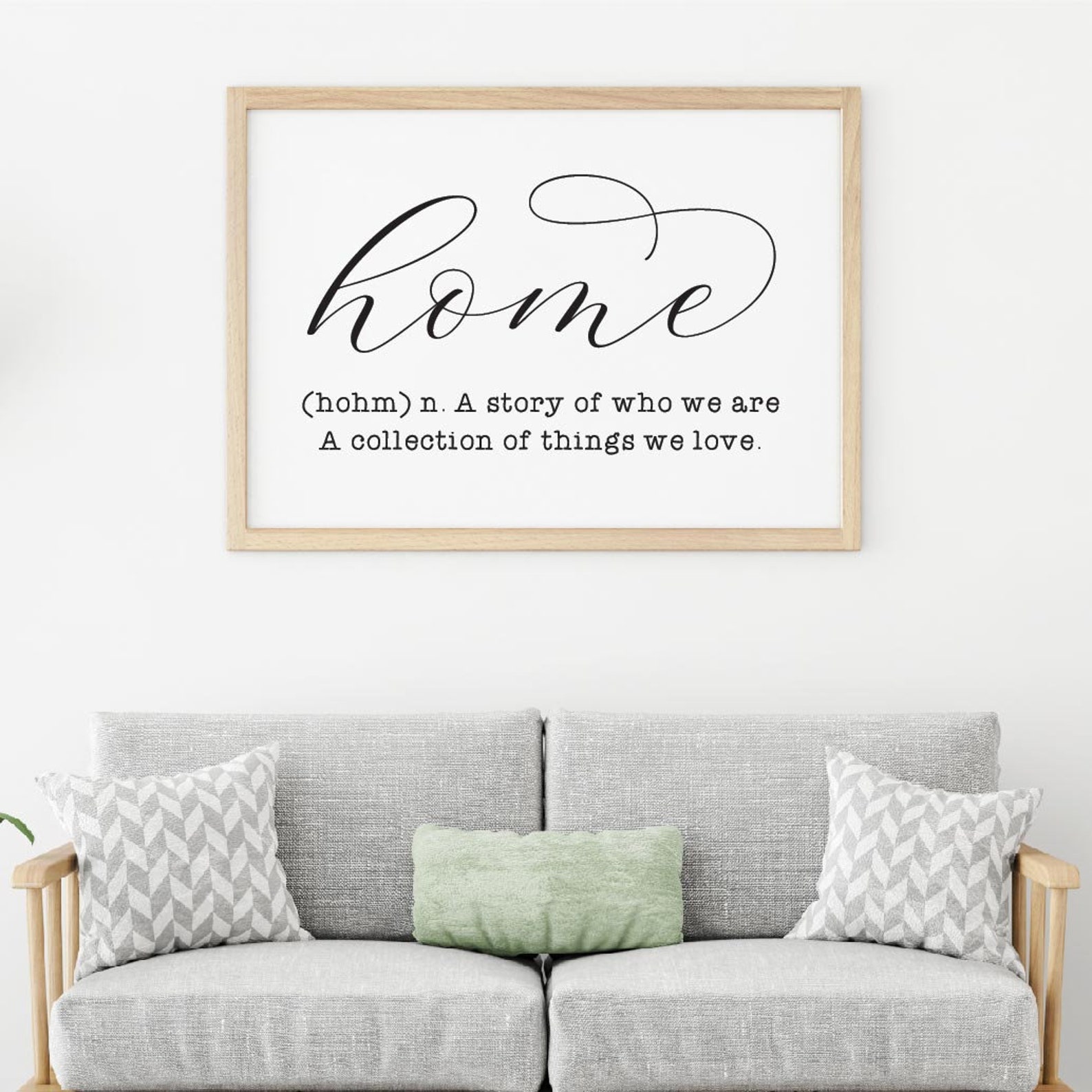 Home Definition Printable Sign Set Hadley Designs. Bedroom | Etsy