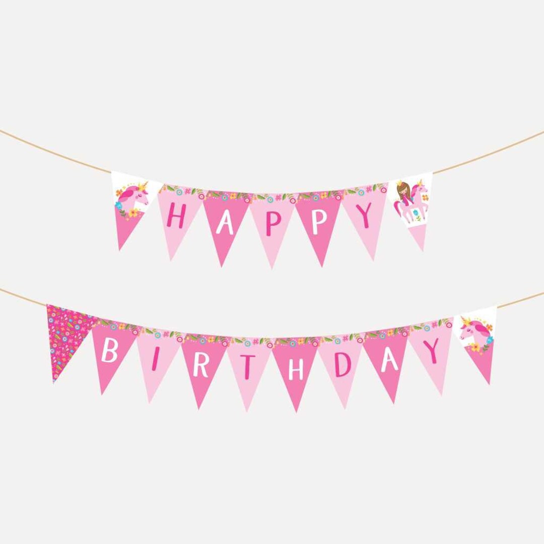 Party Sign Banner, Printable Banner Template, Printable Banner Editable ...