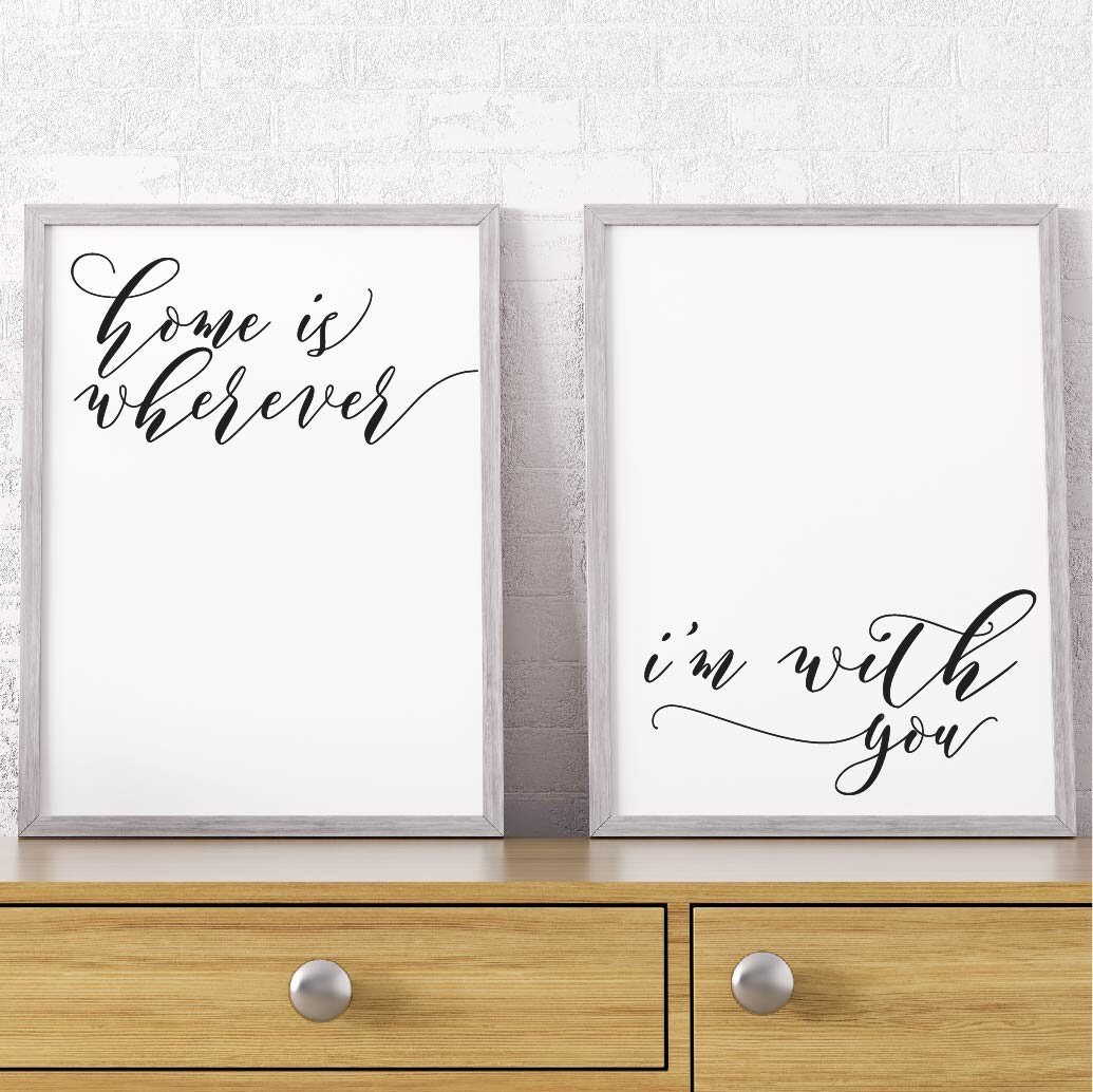 Calligraphy Wall Decor Digital Printable Art Minimalist Art | Etsy