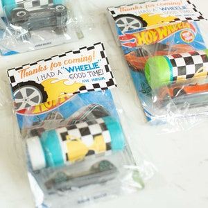 Race Car Party Favor Tags, Editable Party Favor Labels, Party Favour ...
