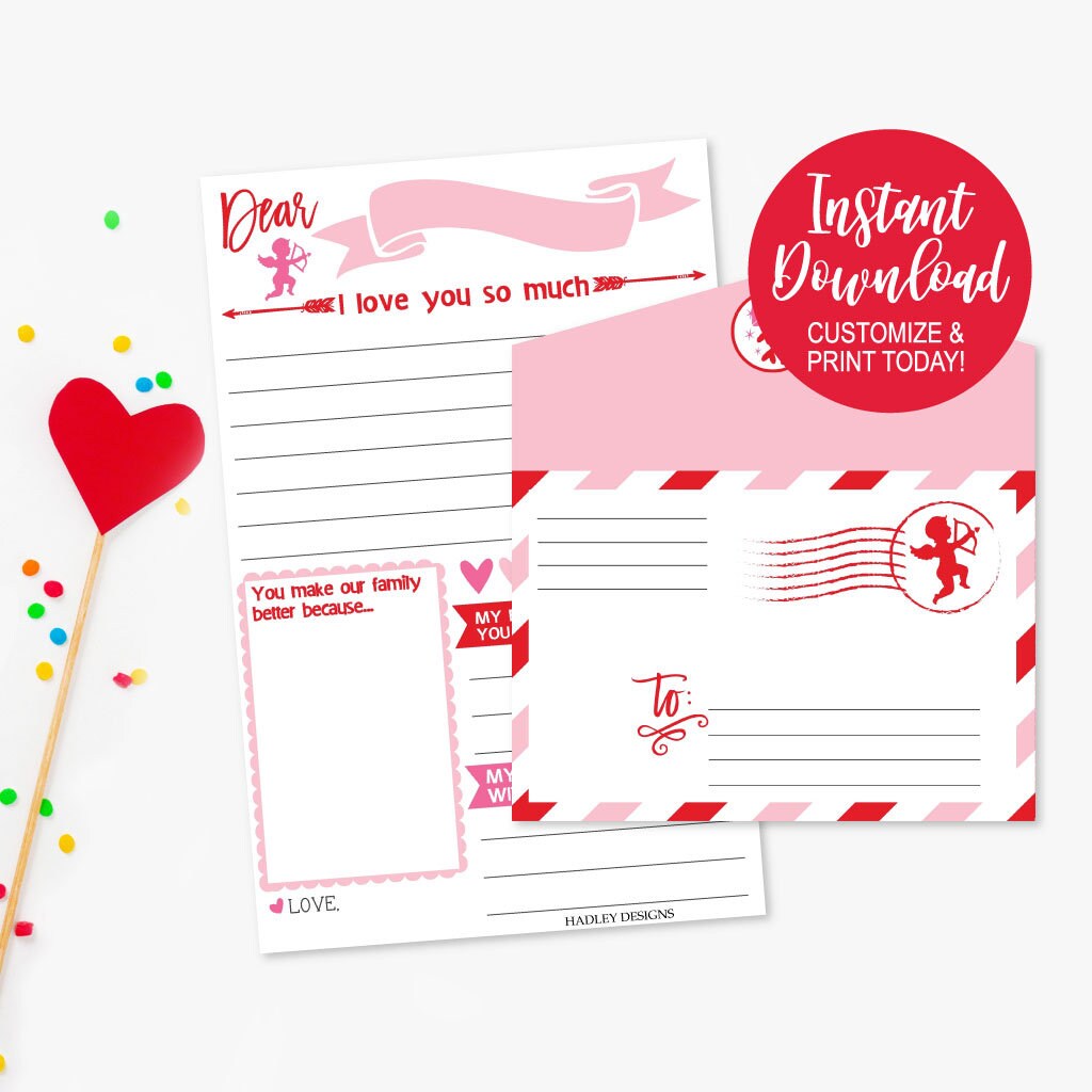 Love Note Stationery Love Note Paper Love Note Pad | Etsy