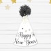 New Years Eve Party Hat Template - New Years Party Hat Printable, Happy ...