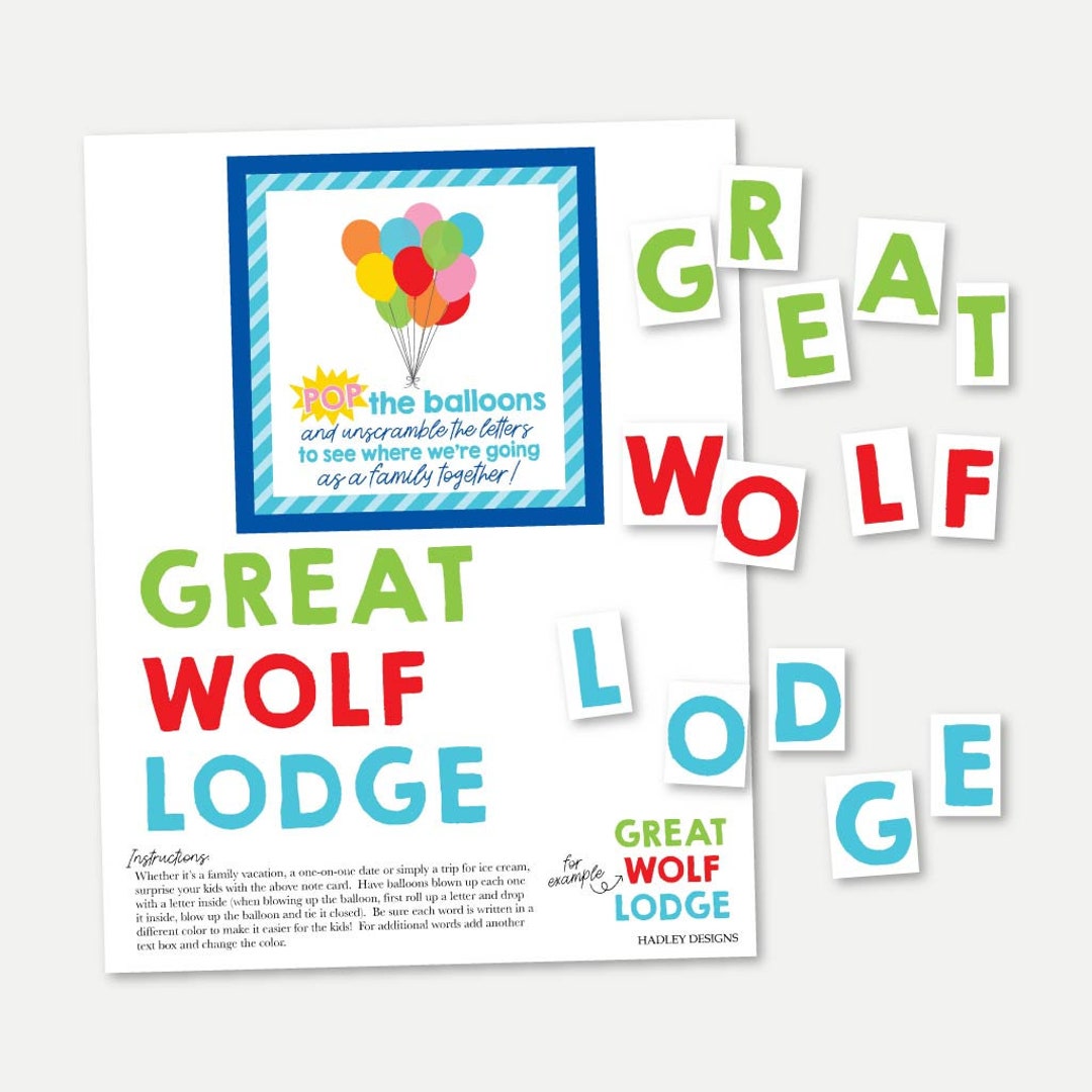 Balloon Pop Scavenger Hunt for Kids Printable, Editable Indoor Treasure ...