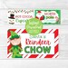 Place Cards Template Editable, Place Cards Tent, Christmas Place Cards ...