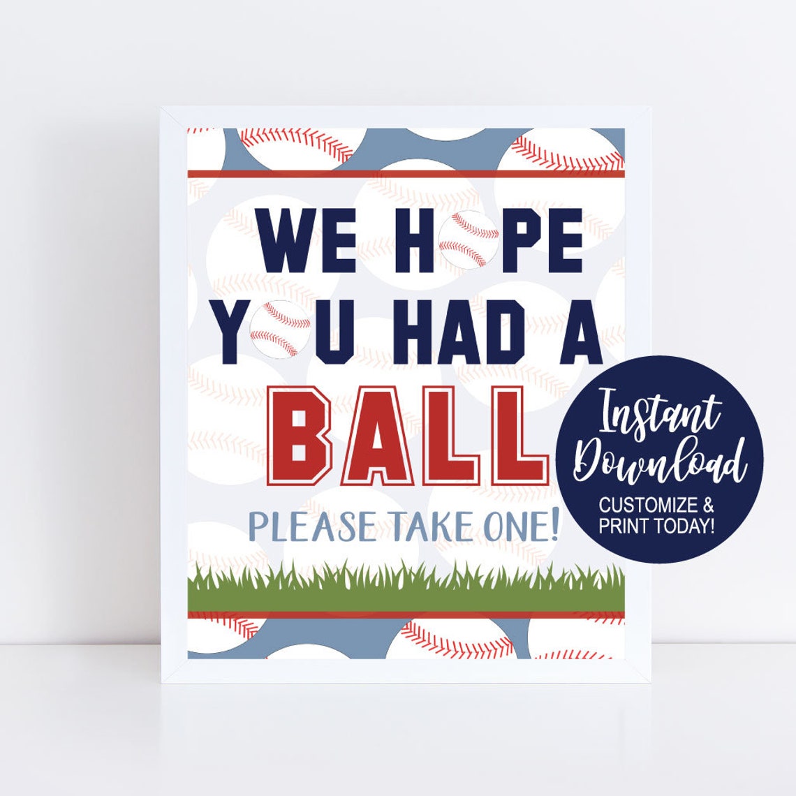 We Hope You Had A Ball Baby Shower Decoration Girl Baby Boy - Etsy
