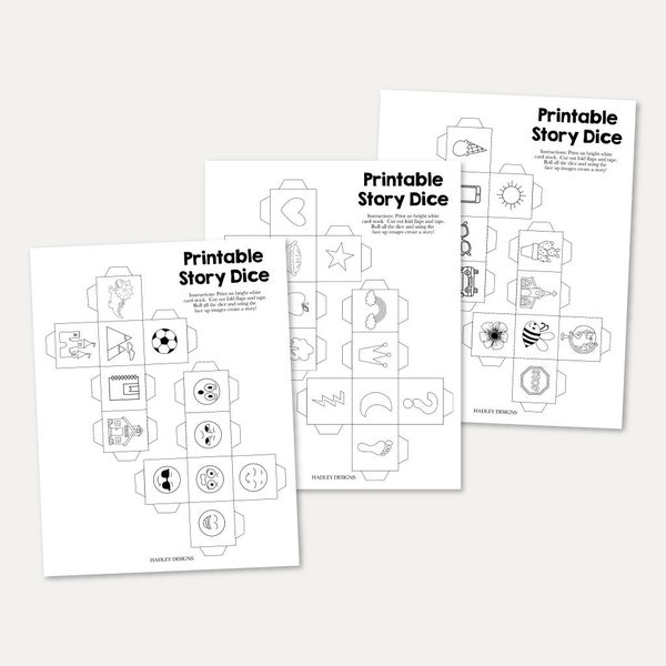 Fantasy Story Dice - Etsy UK