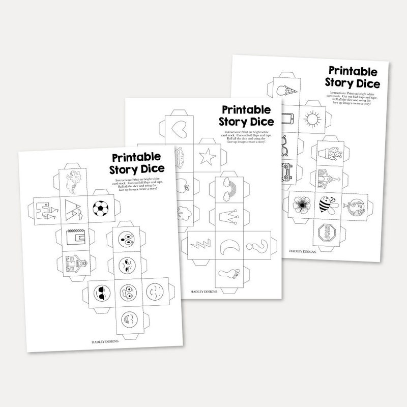 Fantasy Story Dice - Etsy UK