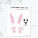 Easter Bunny Treat Cup Template - Easter Cups, Bunny Cups, Rabbit Cups ...