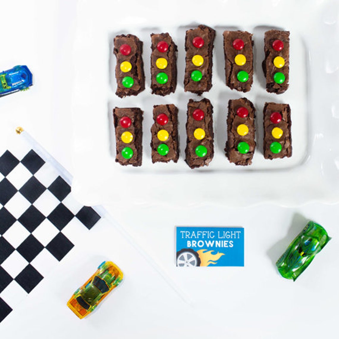 Race Car Party Food Tent Labels Editable Food Cards | Etsy