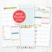 Customizable Homeschool Planner Printable, Homeschooling Daily Schedule ...