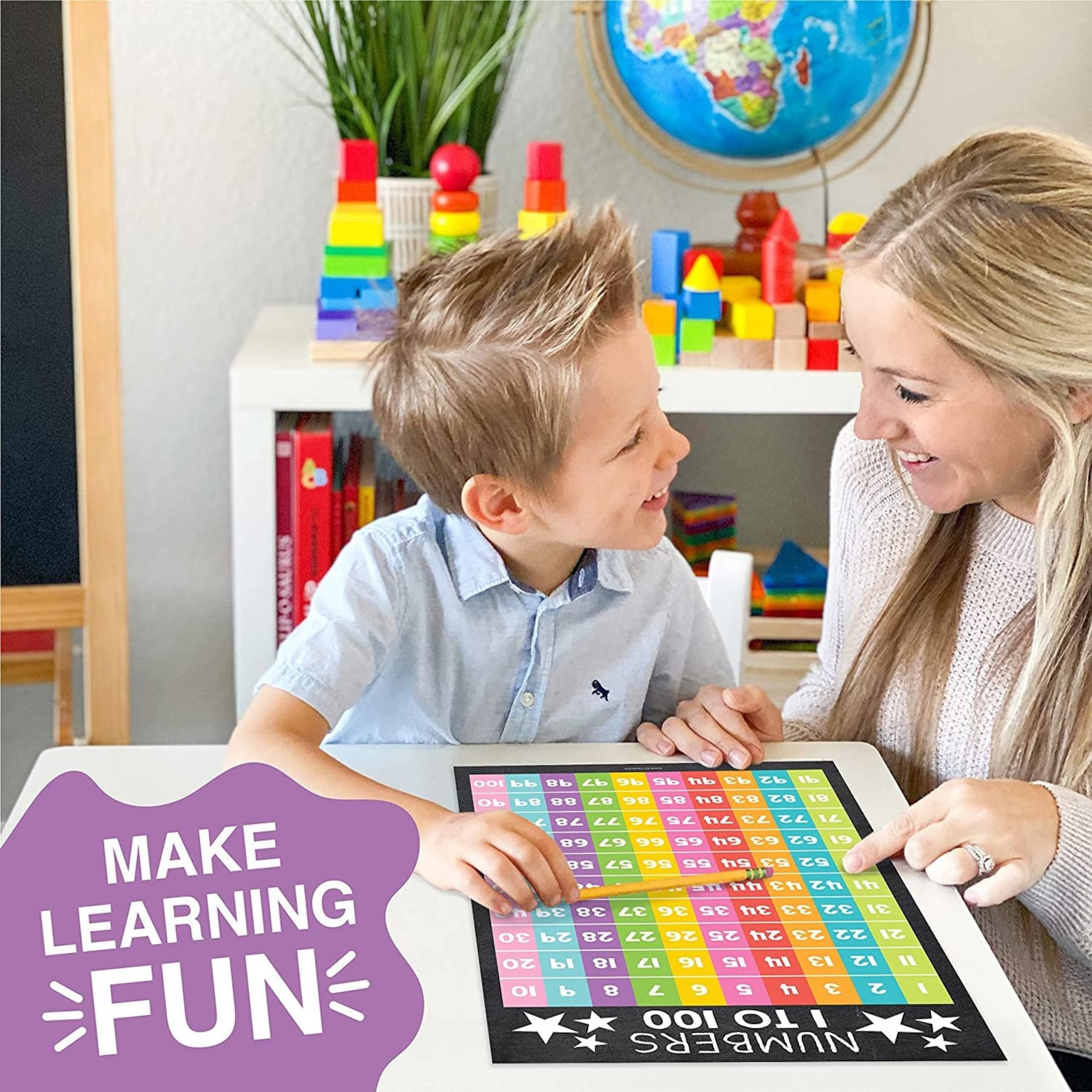 16 Colorful Kids Educational Posters for Toddlers - Pre K Learning ...